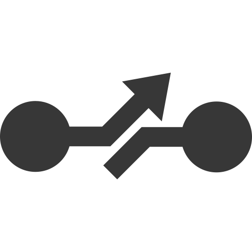 Breaking, Disconnection, cirquit, tripping, Arrow icon