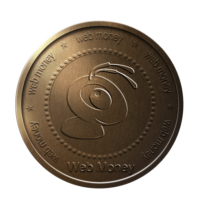 bronze, webmoney, Ant, coin icon
