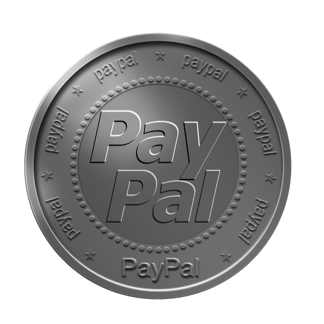 paypal, coin icon