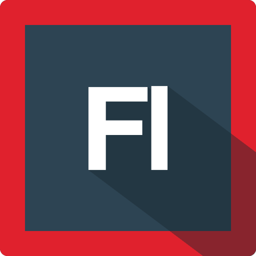 Design, Format, Flash, Extension, adobe, File, software icon