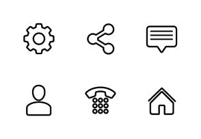 36 Slim Icons