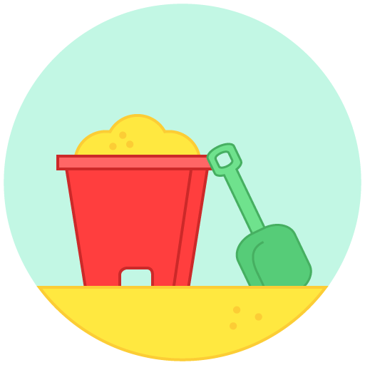 Game, Beach, sand, summer, play icon