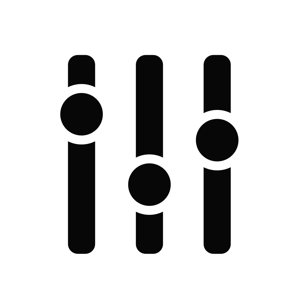 Options, system, settings, volume, speaker, sound icon