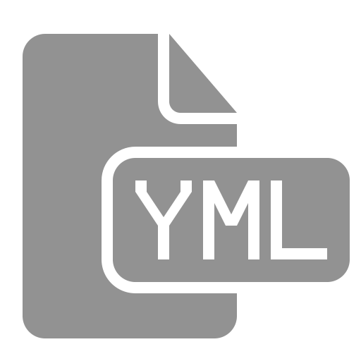 yml, document, File icon