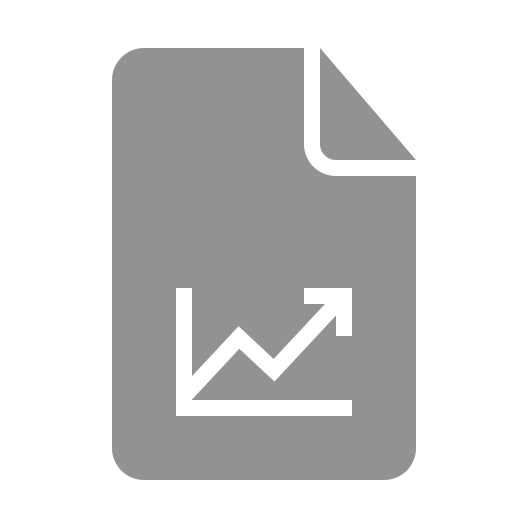 graph, document icon