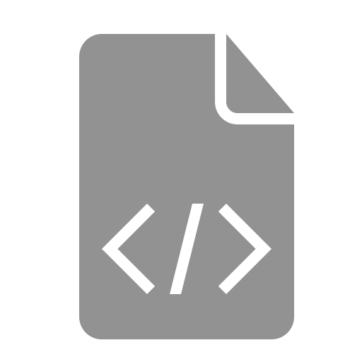 Code, document icon