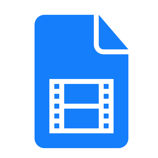 document, movie icon