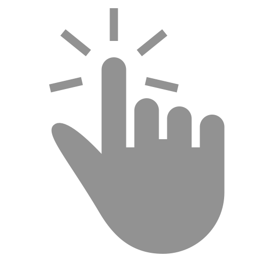 Finger, One, Click icon