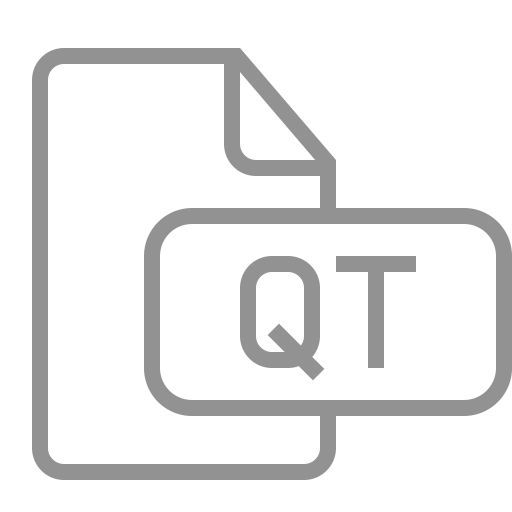 File, Qt, document icon
