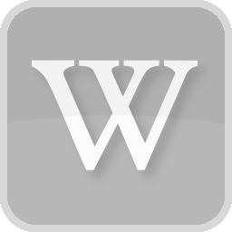 Logo, wikipedia, Wiki, writing icon