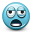 smiley, smiley face, overworked, Crazy, Emoticon, tired, paranoid icon