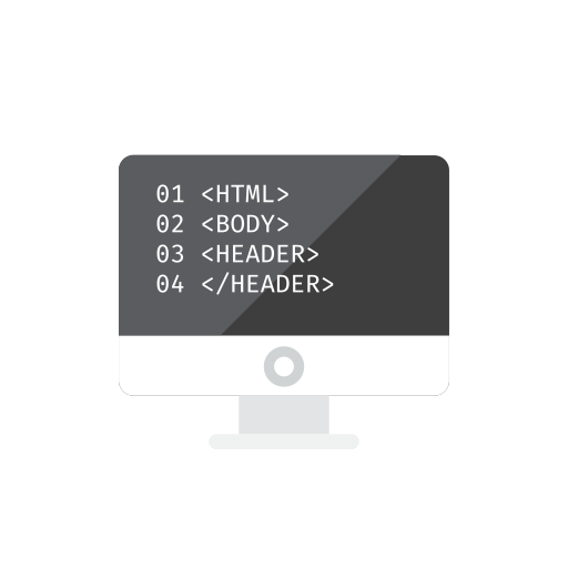 Coding, html icon