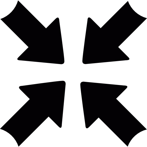 centre, Concentric, Middle, signs, Center icon