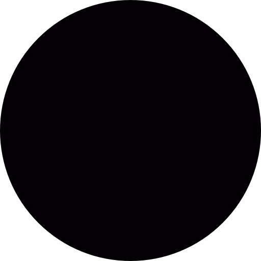 Circumference, Black, Circle, round icon