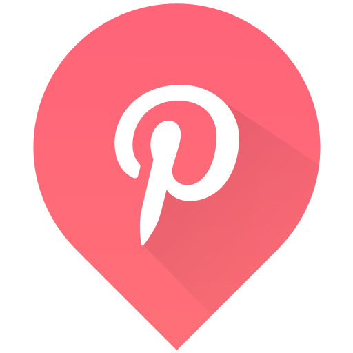 pin, pinterest, Social, Logo icon