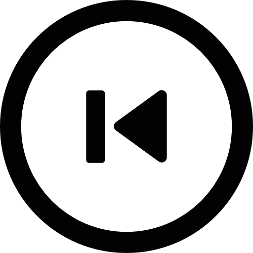 Skip Button, music player, technology, rewind, video player icon