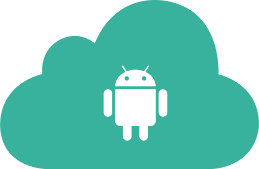 Mobile, Server, Cloud, Code, Android icon