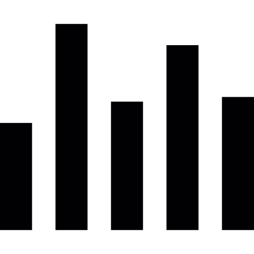 Audio Waves, Bar Graph, Bars Graphic, Sound Waves icon