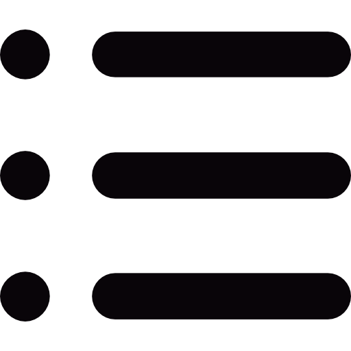 interface, Create List, list, Open List icon