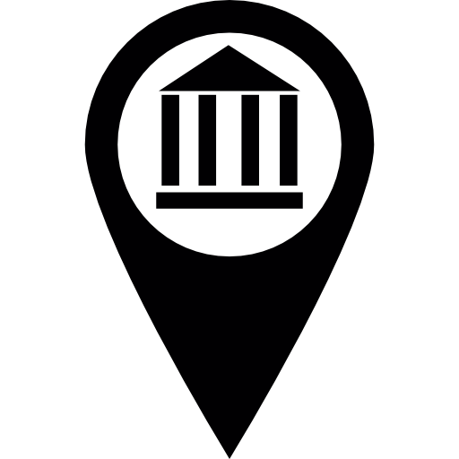 museum, Map Location, gallery, Art Gallery, Maps And Flags, map pointer ...