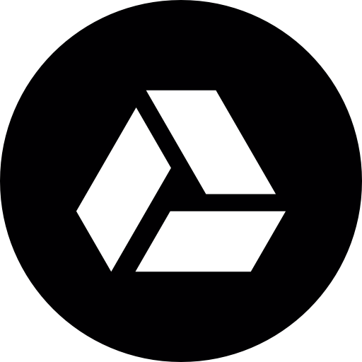 Data Storage, file storage, logotype, Logo, google drive icon