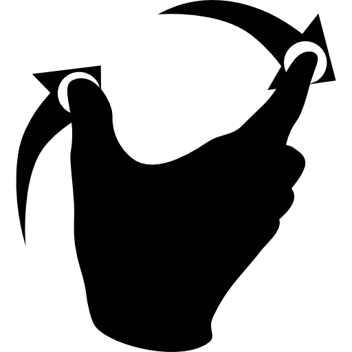 Hands, fingers, Gestures, Gesture, Control, Tactile icon