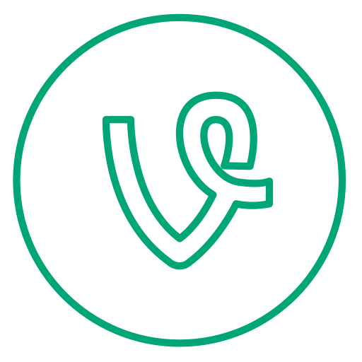 line, Animation, Vine, Gif, Social, Animate, neon icon