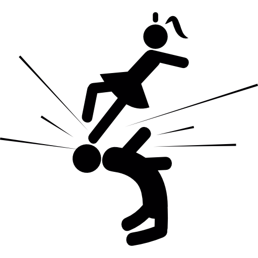 Hitted, Hitting, hit, kick, people, Damage, hurt icon