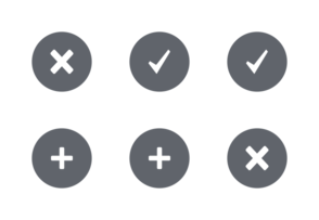 Round UI Buttons Icon