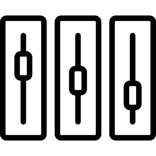 music, interface, Mixer, Measurement, musical, meter, controller icon