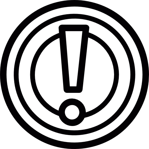 Circle, signs, marks, symbol, danger, Circular, Punctuation icon