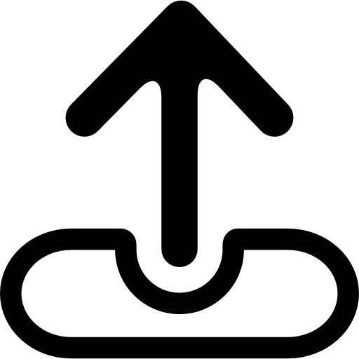 File Upload, upload, up arrow, uploading, web, tray icon