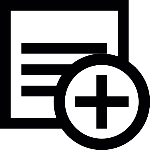 adding, Note, Added, Plus Sign, addition, interface icon