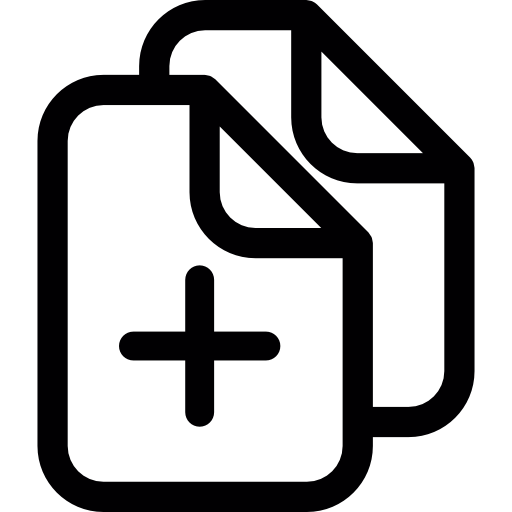 New Page, document, interface, Plus Sign, File, addition, new icon