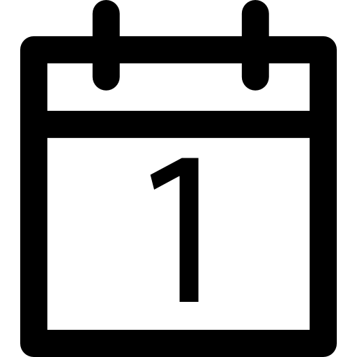 day, Month, Countdown, Calendar, Schedule icon