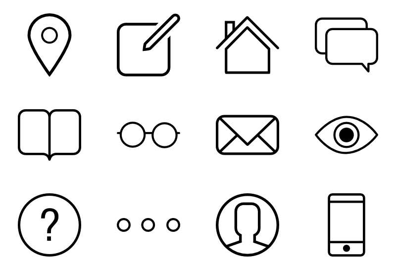 iOS7 Ultralight Icon