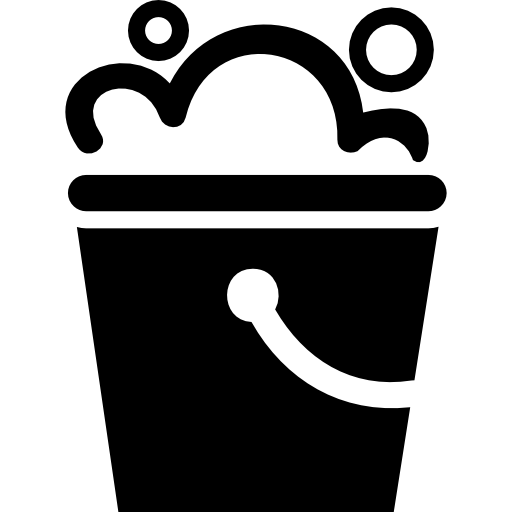 washing, cleaning, Bucket, Bubble, Bubbles icon