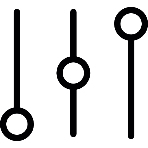 Controls, interface, Adjust, level, controller, Adjustment icon
