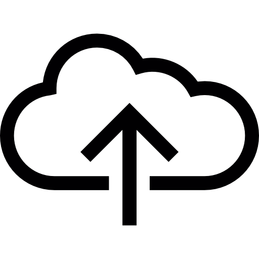 Clouds, Arrow, uploading, interface, storage, Cloud storage, Arrows icon