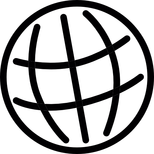 round, global, Grids, globe, shapes, World Wide, Circle icon