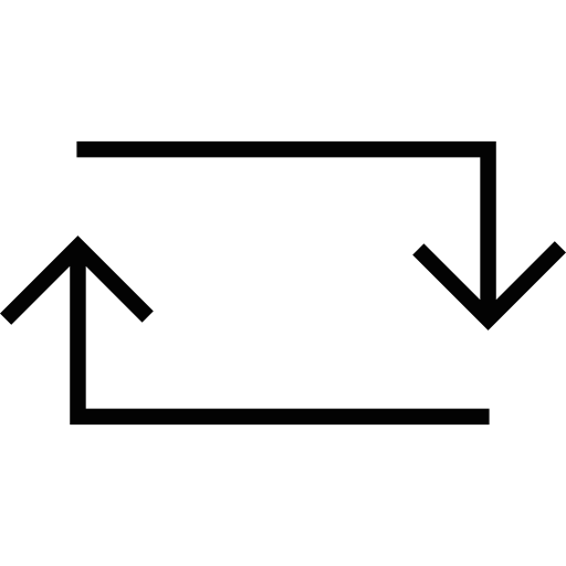 Rectangles, down arrow, Rectangle, Arrows, refreshing, up arrow, Refreshment icon