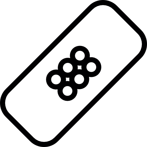 Rectangle, dots, symbol, interface, symbols icon