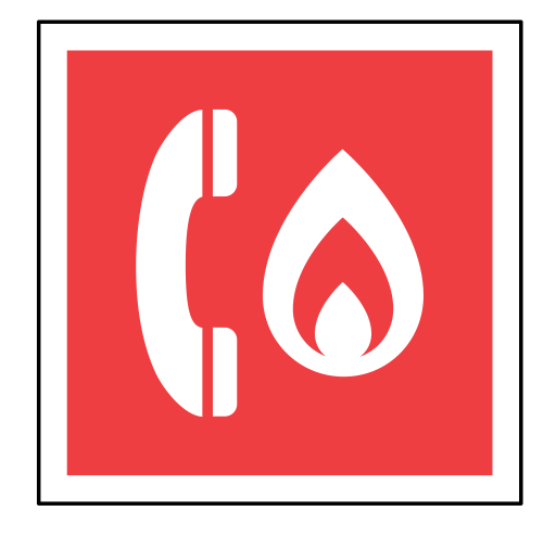 telephone, sos, Code, phone, fire, sign, emergency icon