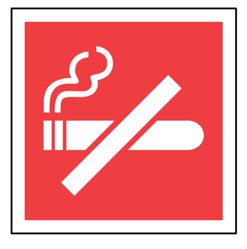 no, emergency, sign, smoking, sos, Code icon