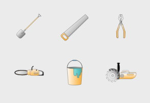 Tools icon set