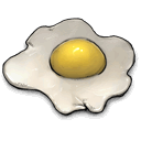 chicken, fried, Fetus icon