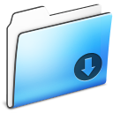 drop, smooth, Folder icon