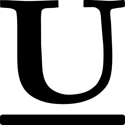 Underlining, underline, Underline Tool, interface, Text Formatting ...