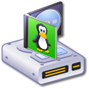 program, Hard, drive, linux icon