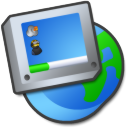 virtual, Desktop icon